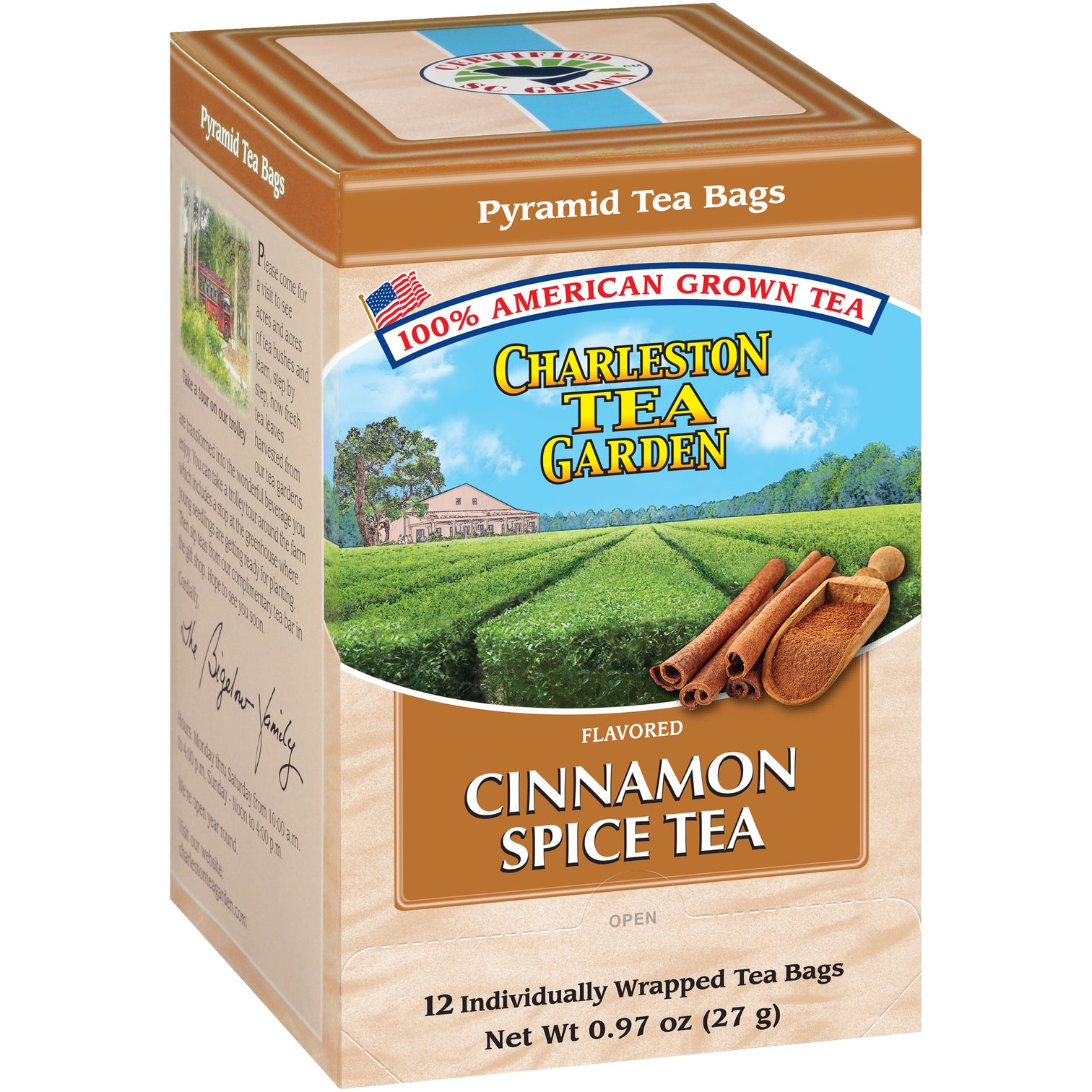 Pyramid Tea Bags – Charleston Tea Garden