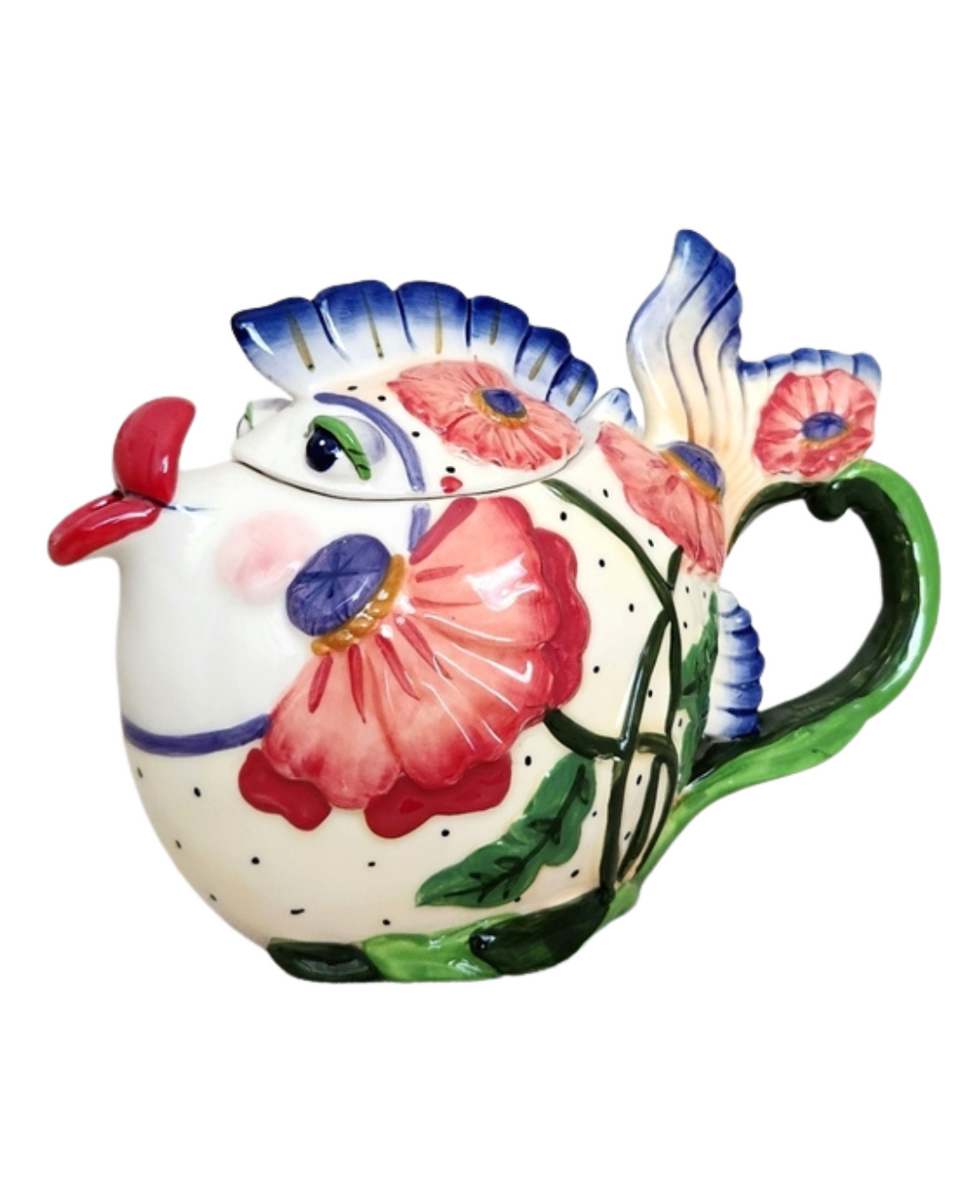 Kissy Fish Teapot – Charleston Tea Garden