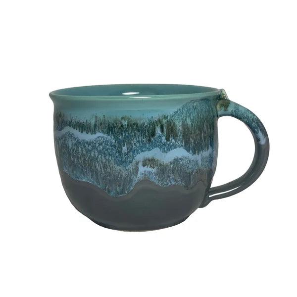 Latte Mug Riverstone | Stoneware Mugs – Charleston Tea Garden