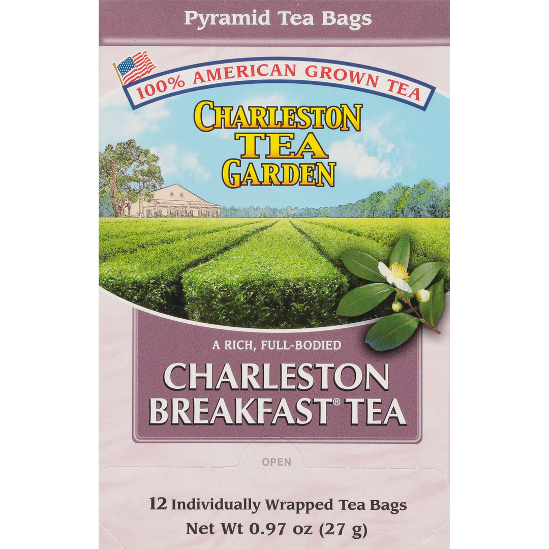 Charleston Breakfast Pyramid | Breakfast Tea Bags – Charleston Tea Garden
